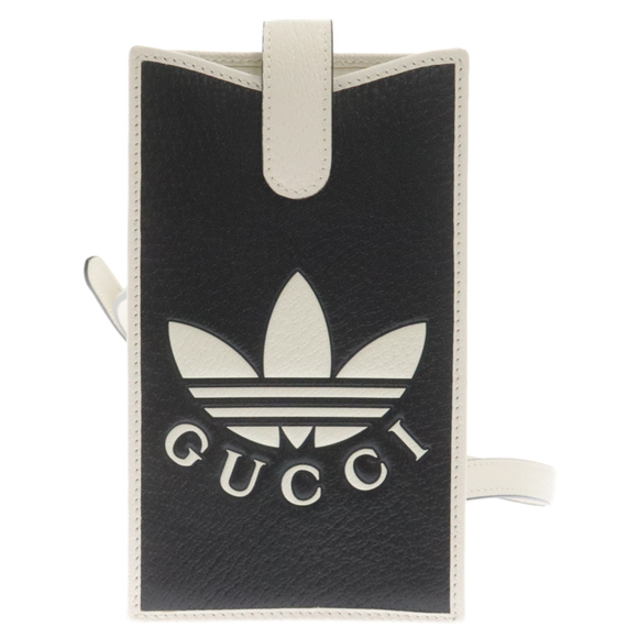 Gucci | Bags | Gucci X Adidas Smartphone Case Shoulder Bag Leather ...